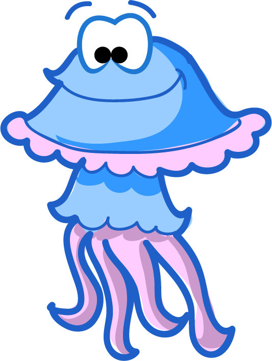 Vertebrate Animals - Jellyfish Clipart - Full Size Clipart (#2020878 ...