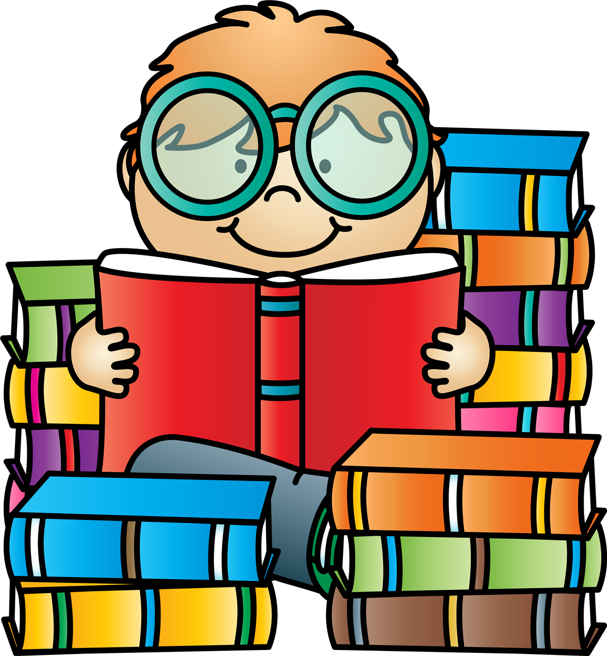 Whimsy Clips Clipart Reading - Whimsy Clips Clip Art - Png Download ...