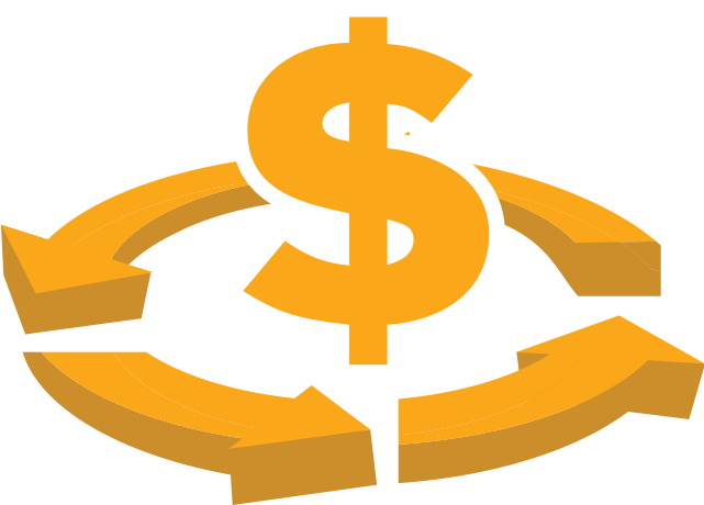 Dollar, Finance, Investment, Money, Profit, Return, - Self Funded Icon ...