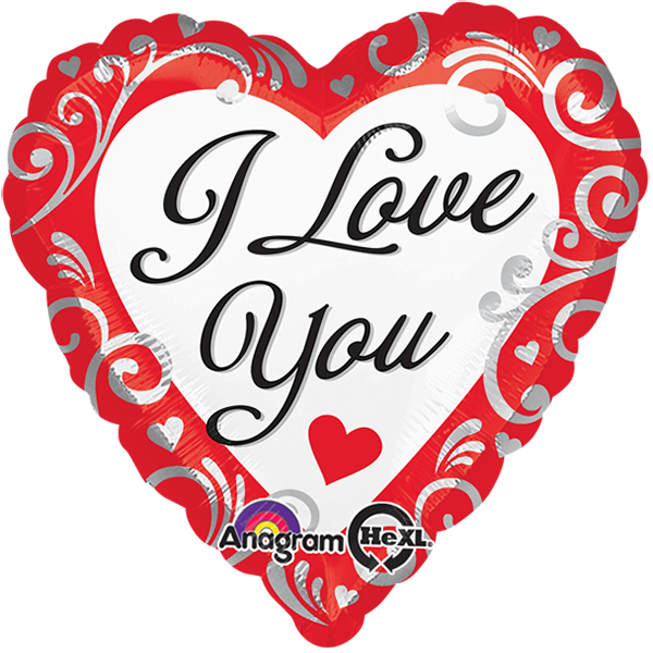 Globo Fancy Love - Fancy Love Heart Clipart - Full Size Clipart ...