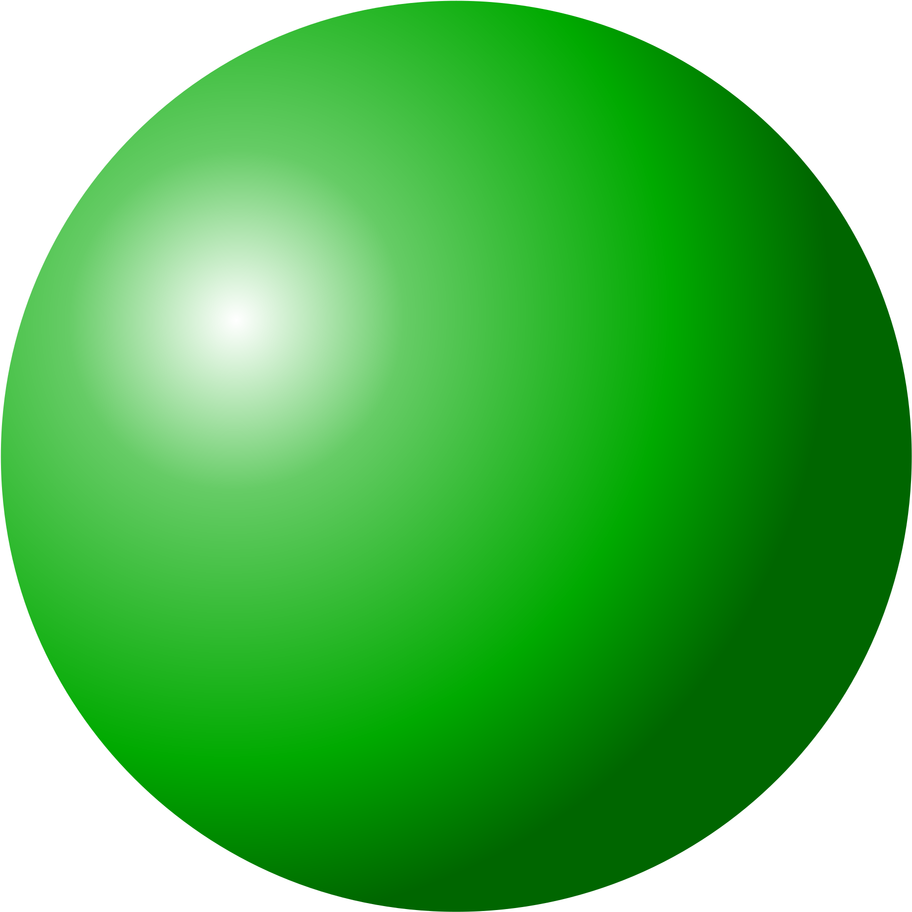 Green Gradient Png Image Library Download - Gradient Sphere Png Clipart ...