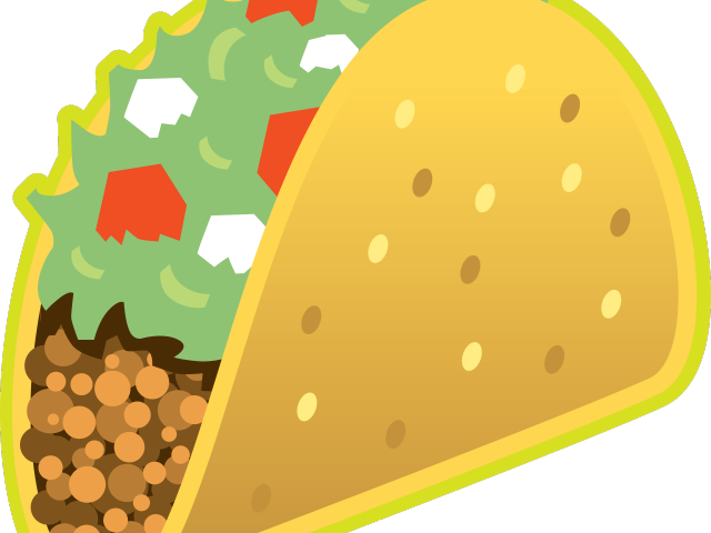 Tacos Clipart Taco Emoji - Taco - Png Download - Full Size Clipart ...