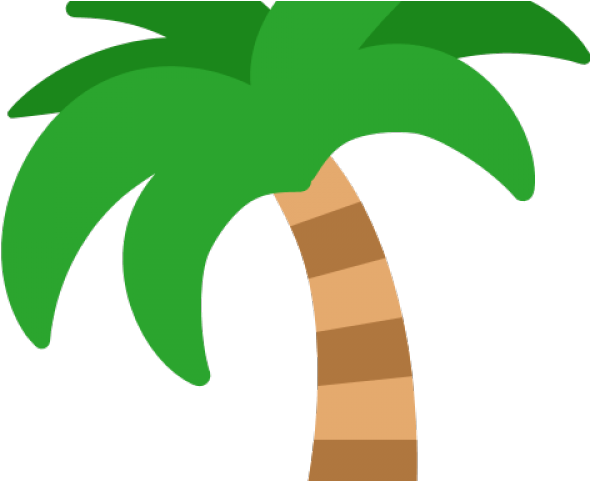 Emoji Clipart Palm Tree - Palm Tree Emoji Without Background - Png ...