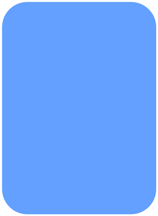 Blue Curved Rectangle Png Clipart - Full Size Clipart (#2049189 ...
