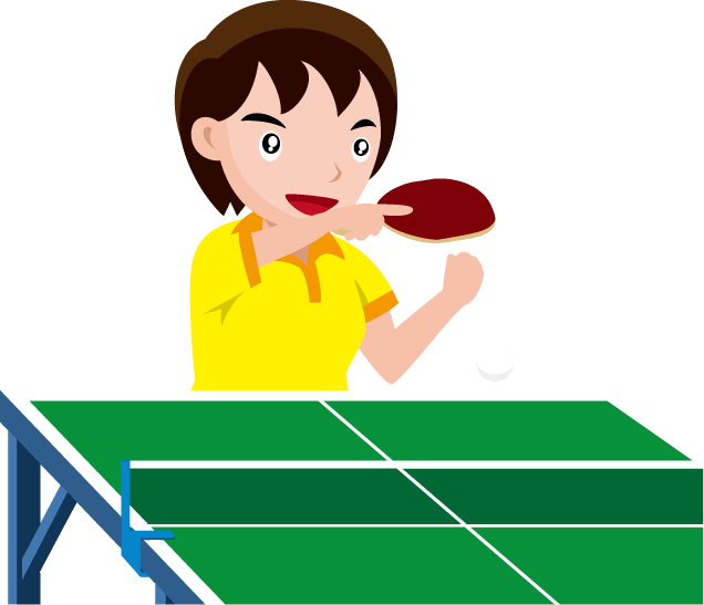 Table Tennis Cartoon Png Clipart - Full Size Clipart (#2056774 ...