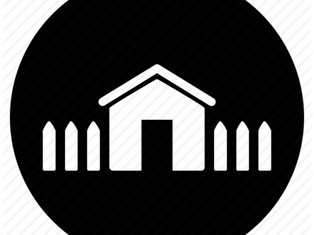 Home Icons Fence - Home Clipart - Full Size Clipart (#2057371) - PinClipart