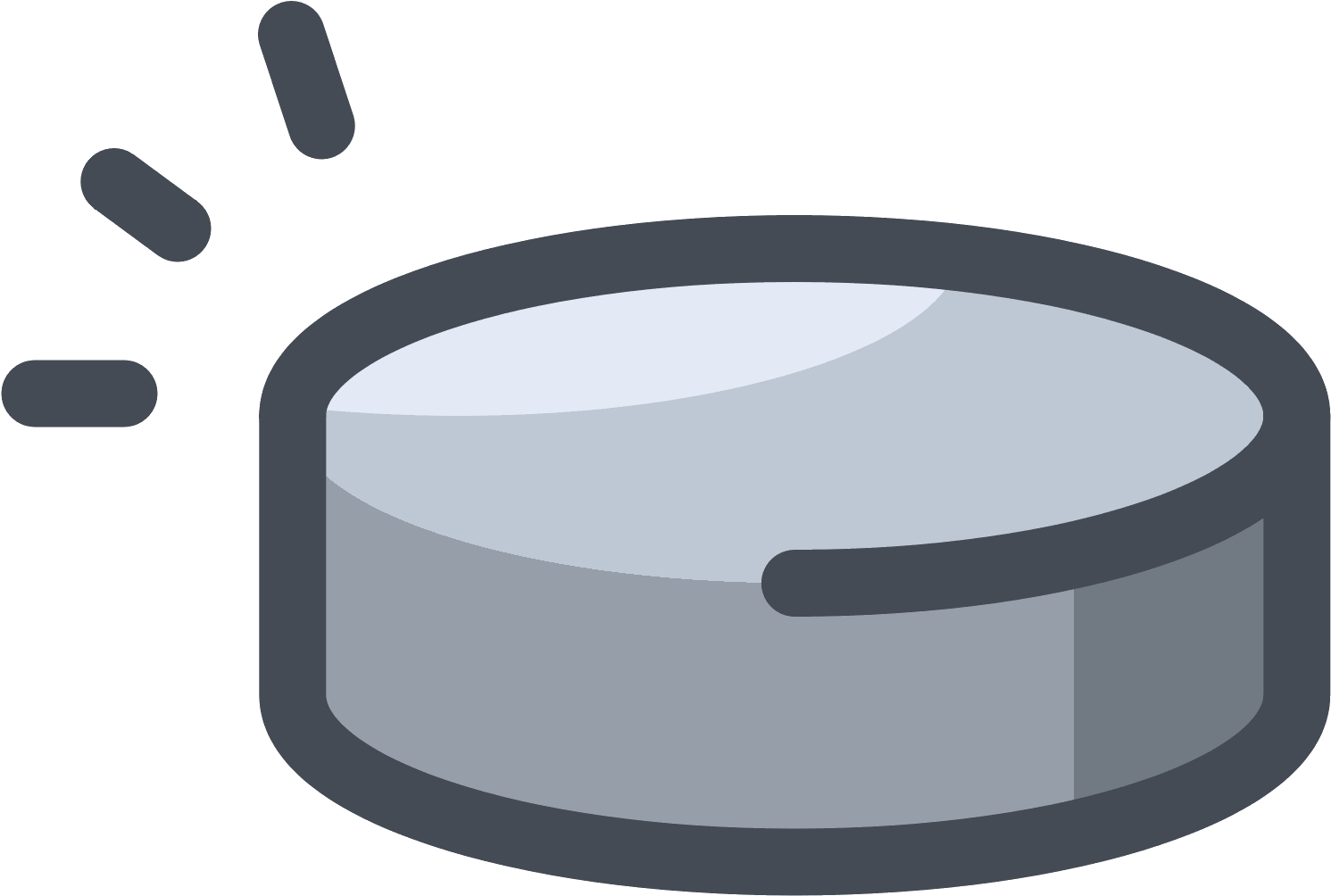 Puck Icon - Palet Icon Clipart - Full Size Clipart (#2057794) - PinClipart