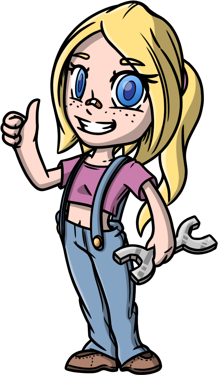 Mechanic Girl - Mechanic Clipart - Full Size Clipart (#2058733 ...