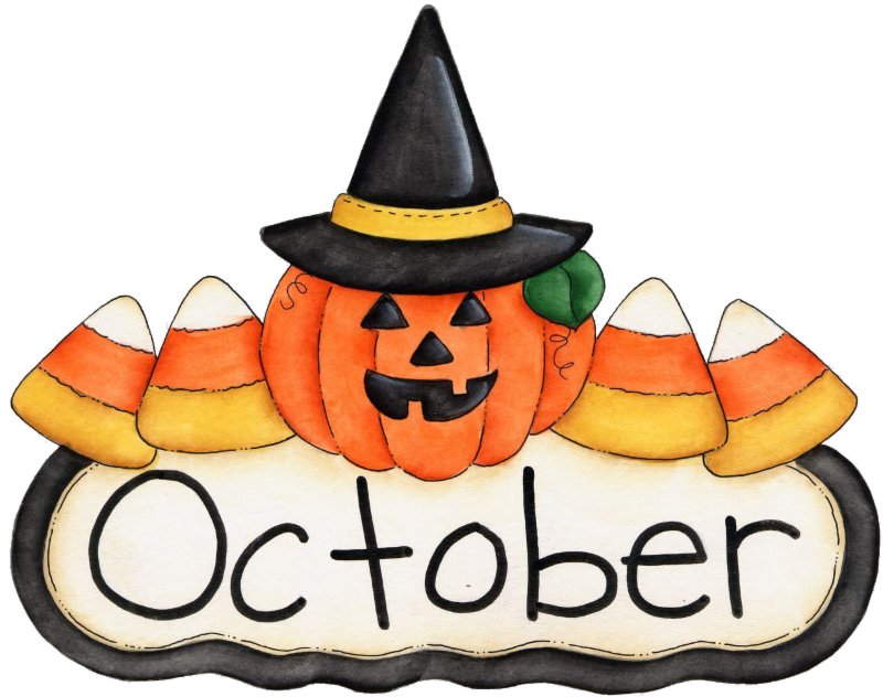 Keeping Up With The Chamber - October Halloween Clipart - Png Download ...