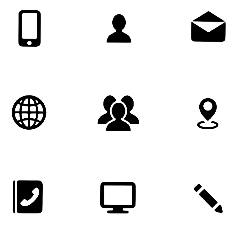 Blue, Call, Communication, Connect, Connection, Mobile, - Vector ...