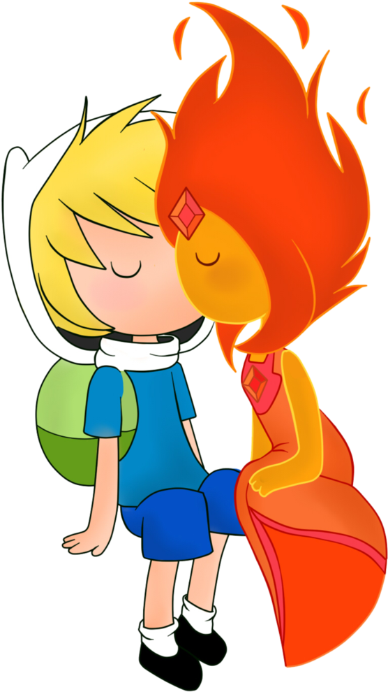 Adventure Time Flame Princess - Finn The Human Clipart - Full Size ...