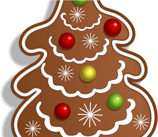 Gingerbread Clipart Christmas Tree - Png Download - Full Size Clipart ...