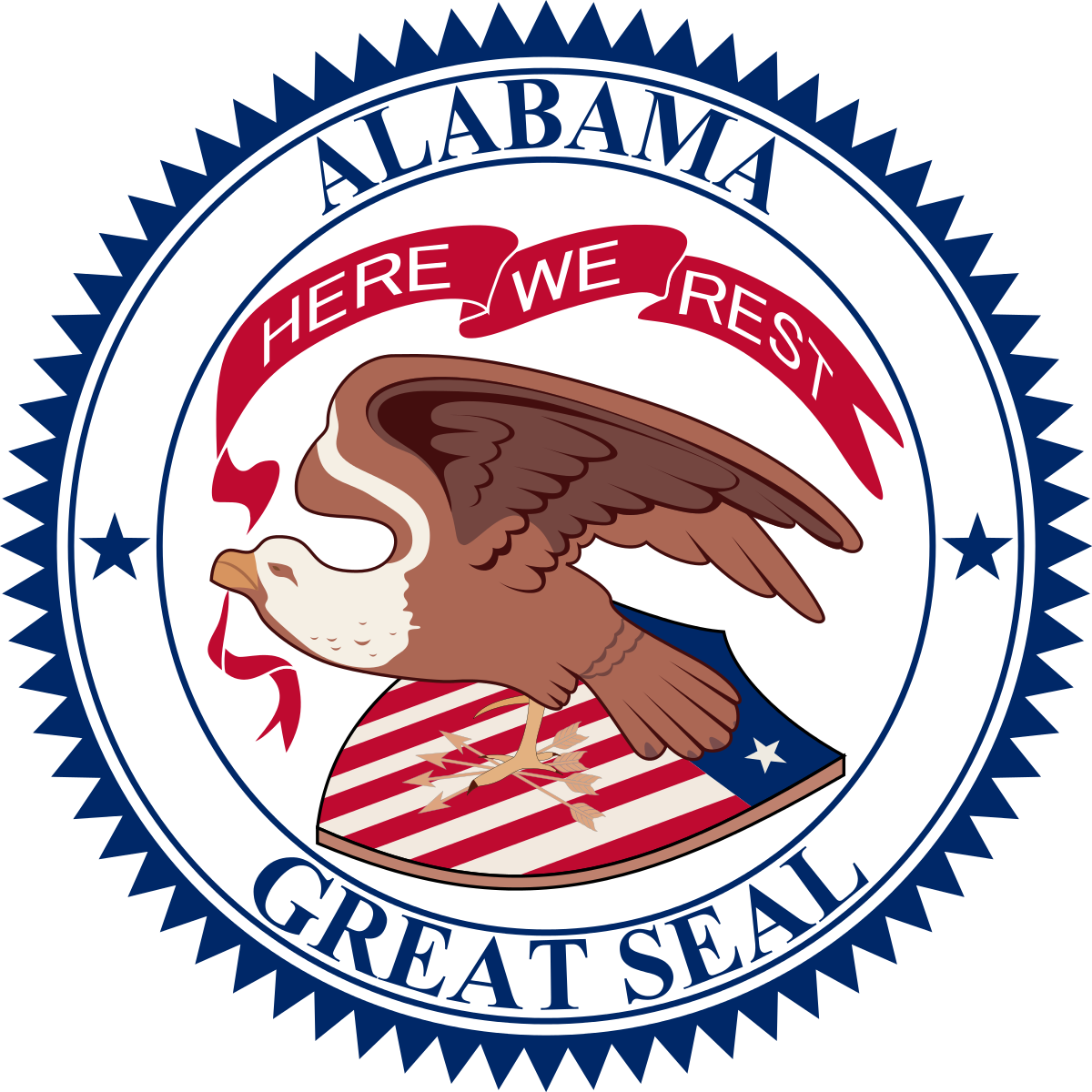 Alabama Seal Clipart - Full Size Clipart (#2068521) - PinClipart