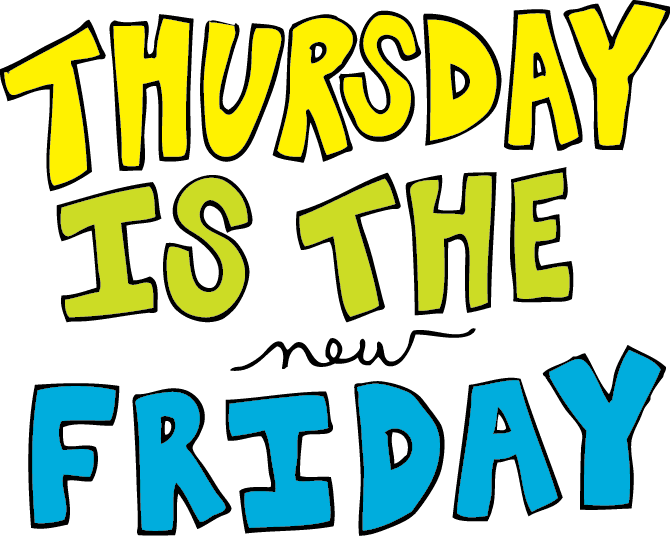 Thursday Clipart - Full Size Clipart (#2071497) - PinClipart