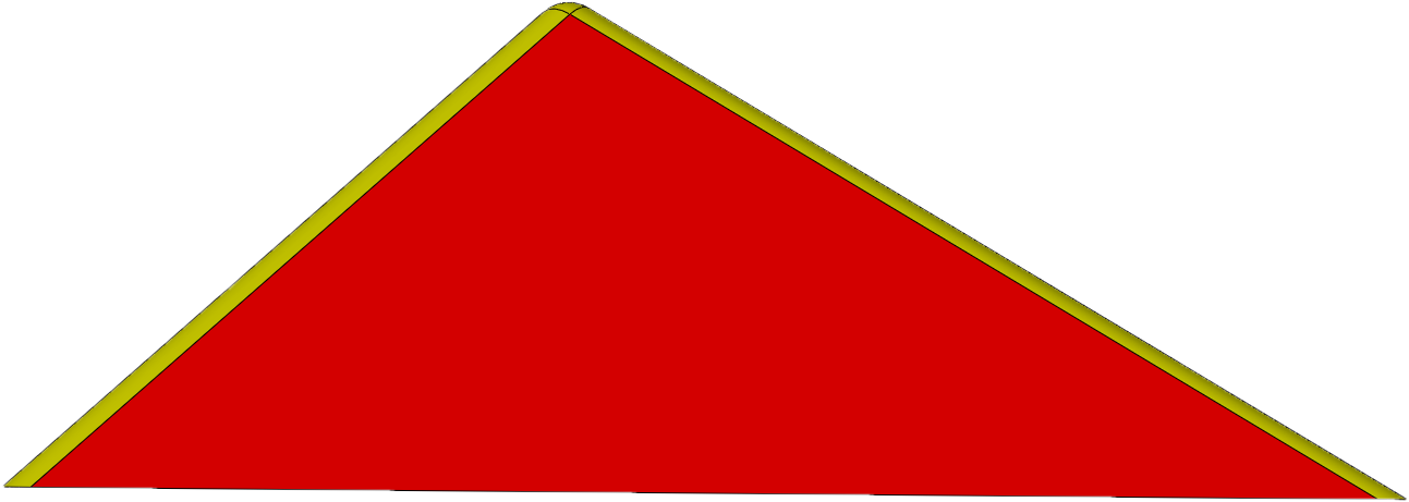 Asymmetrical Triangle 750 Flat L Or R - Assateague Light Clipart - Full ...