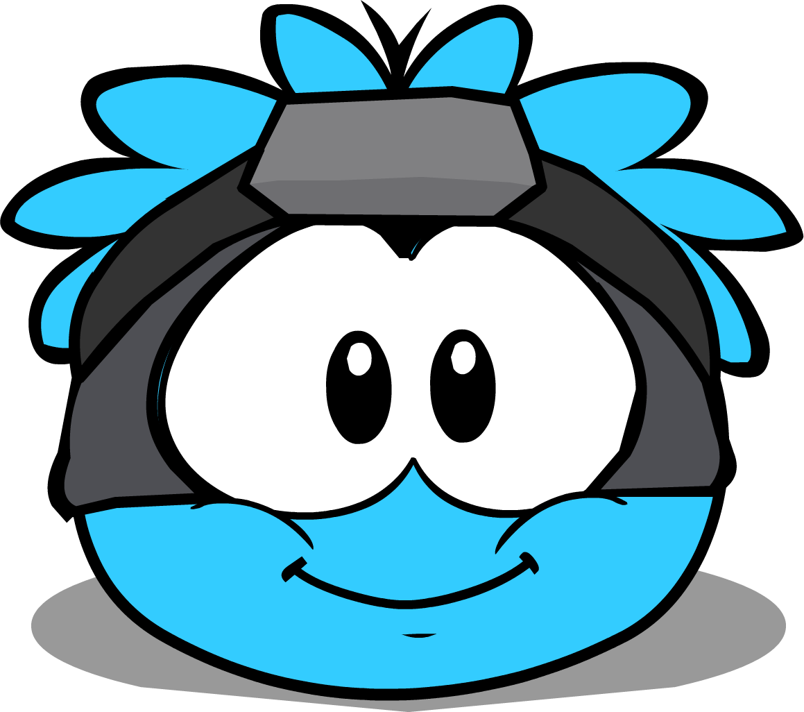 Top Hat Clipart Puffle - Club Penguin Puffle Ninja - Png Download ...