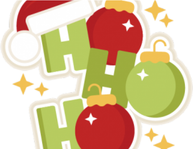 Cute Clipart Christmas - Ho Ho Ho Png Transparent Png - Full Size ...