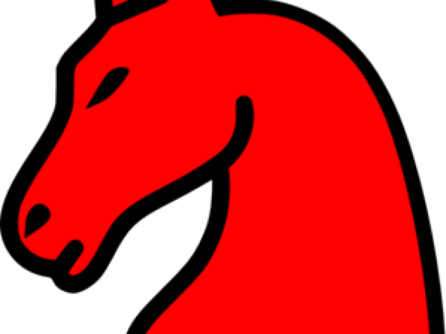 Chess Knight Cliparts - Red Knight Chess Piece - Png Download - Full ...