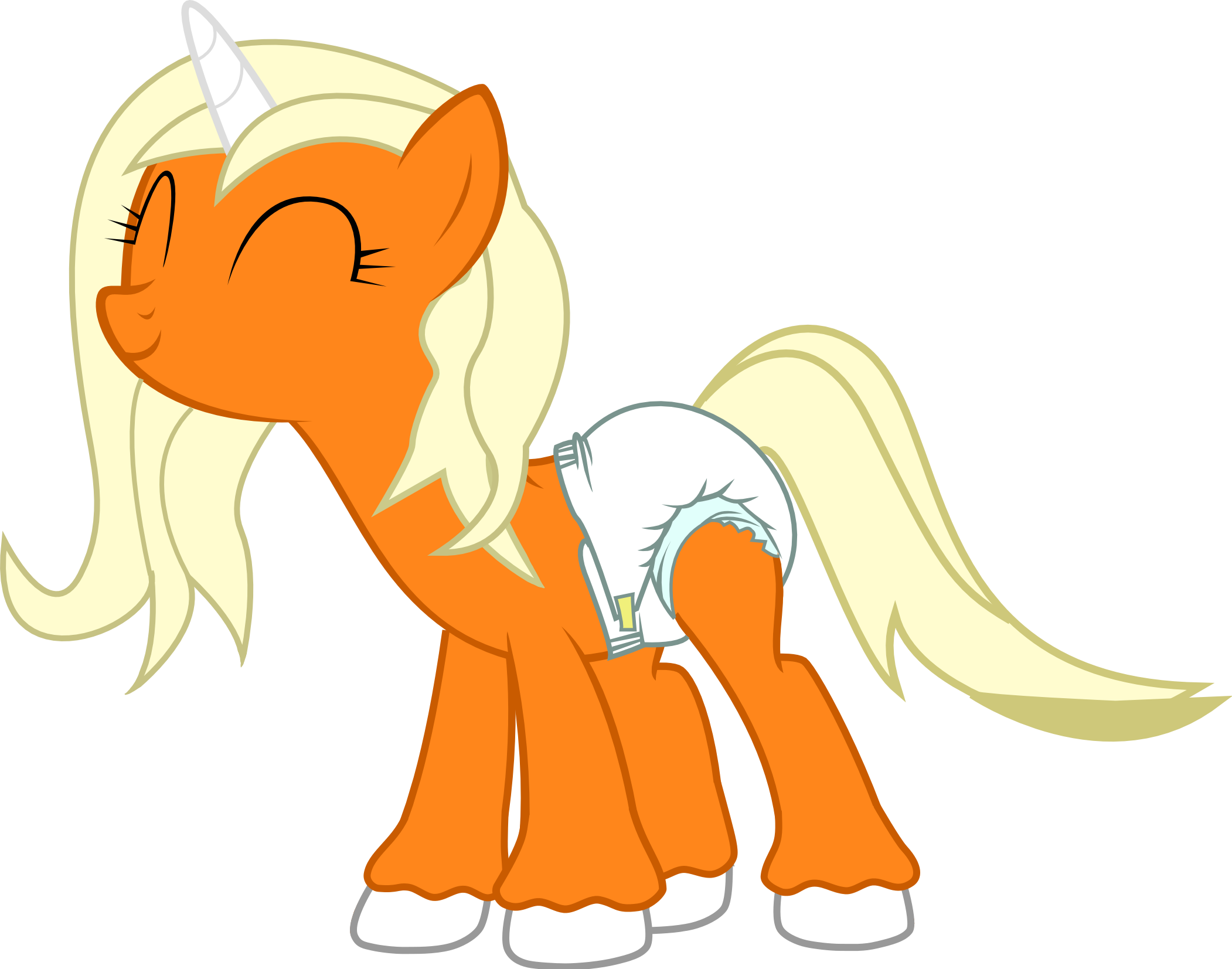 Download Dreamsicle In Diapers - Pony In A Diaper Clipart (#2092938 ...