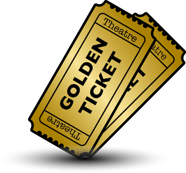 Golden Ticket System - Logo Clipart - Full Size Clipart (#2096646 ...