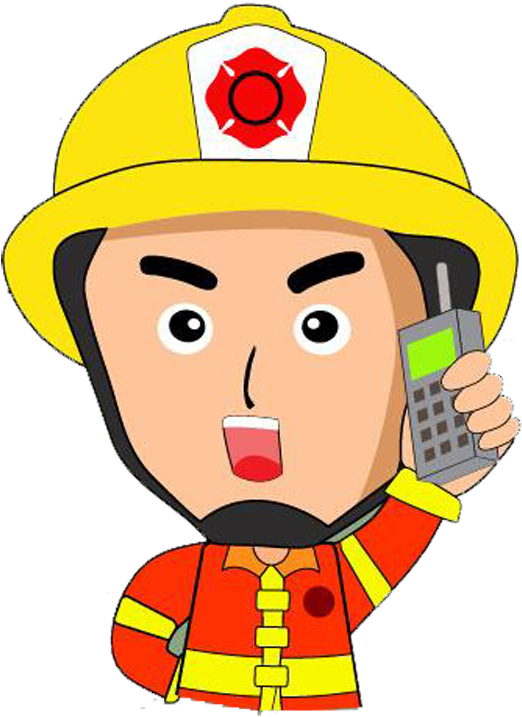 Firefighter Firefighting Cartoon Firefighters Call - Imagenes De ...