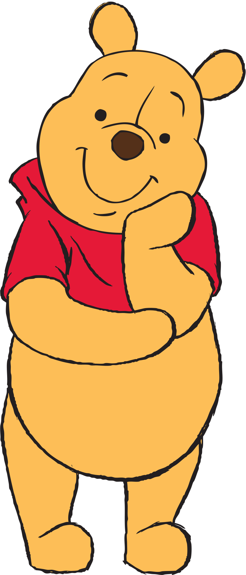 Winnie The Pooh Mickey Clipart - Full Size Clipart (#215013) - PinClipart