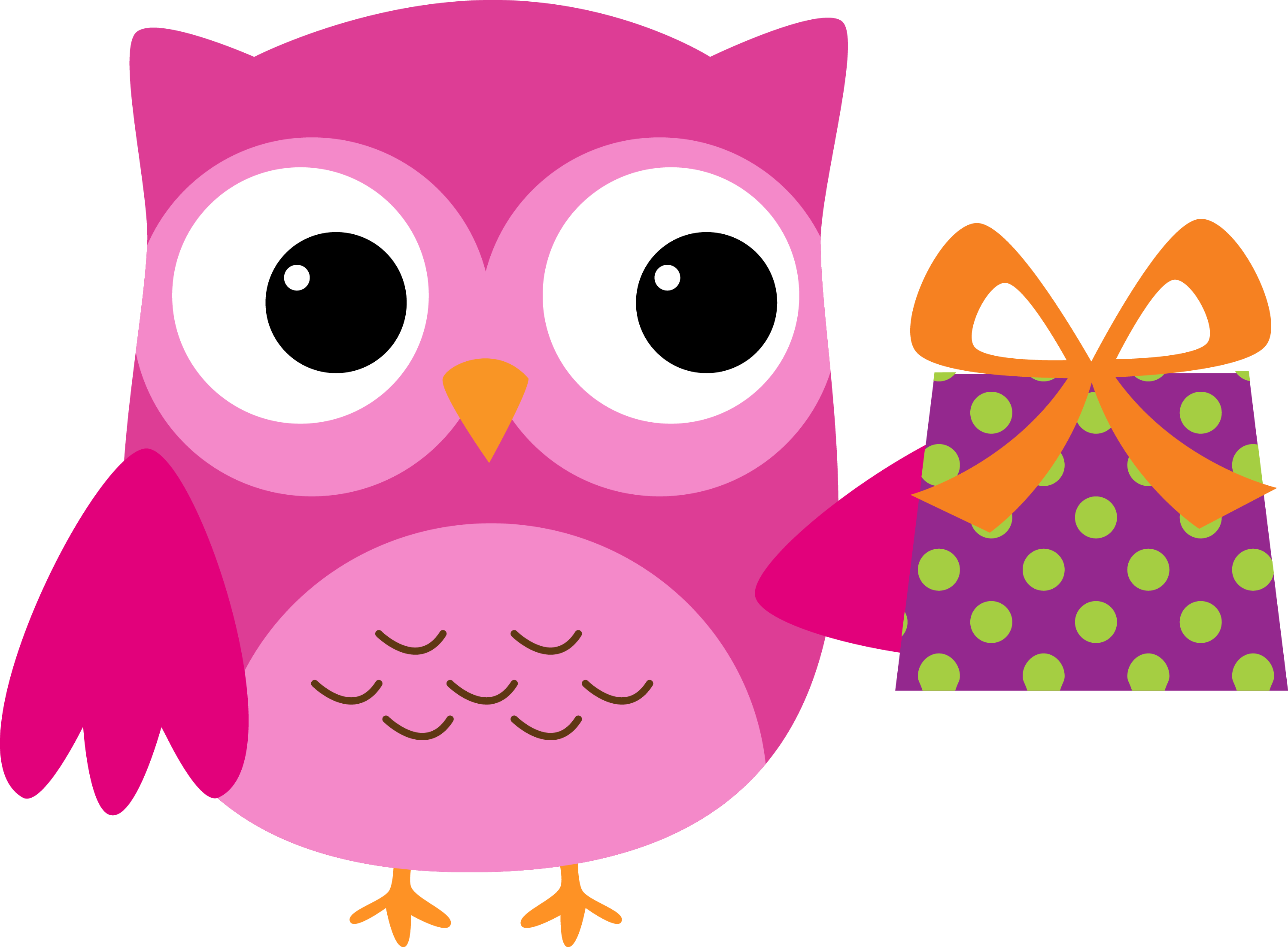 Photo By @daniellemoraesfalcao - Birthday Owl Clip Art - Png Download ...