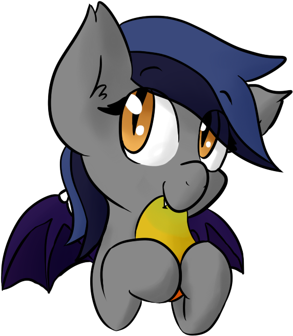 Candel, Bat Pony, Cute, Food, Mango, Oc, Oc Clipart - Full Size Clipart ...