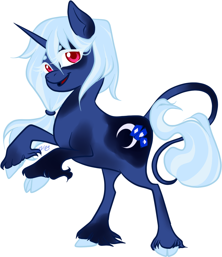 Blue Moon Ver - Cartoon Clipart - Full Size Clipart (#2102420) - PinClipart