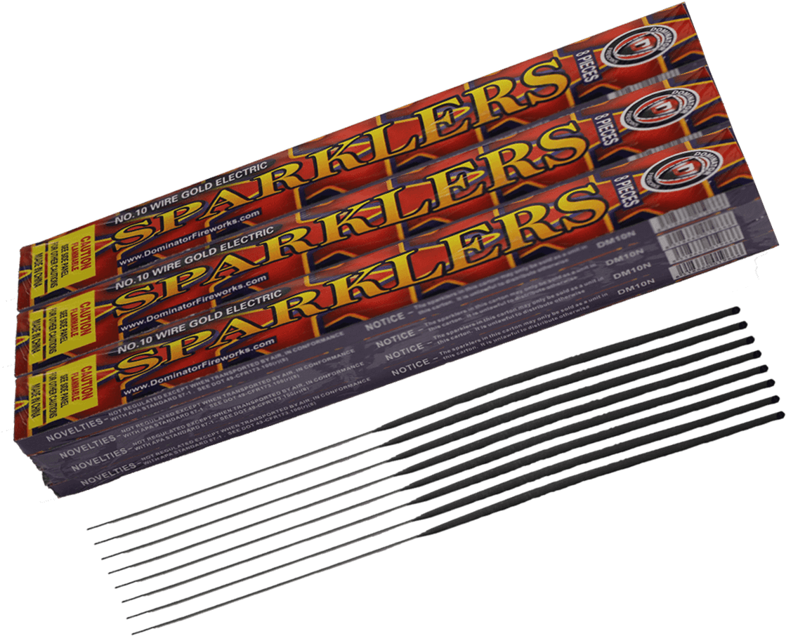 10 Inch Gold Sparklers - Gold Clipart - Full Size Clipart (#2109585 ...