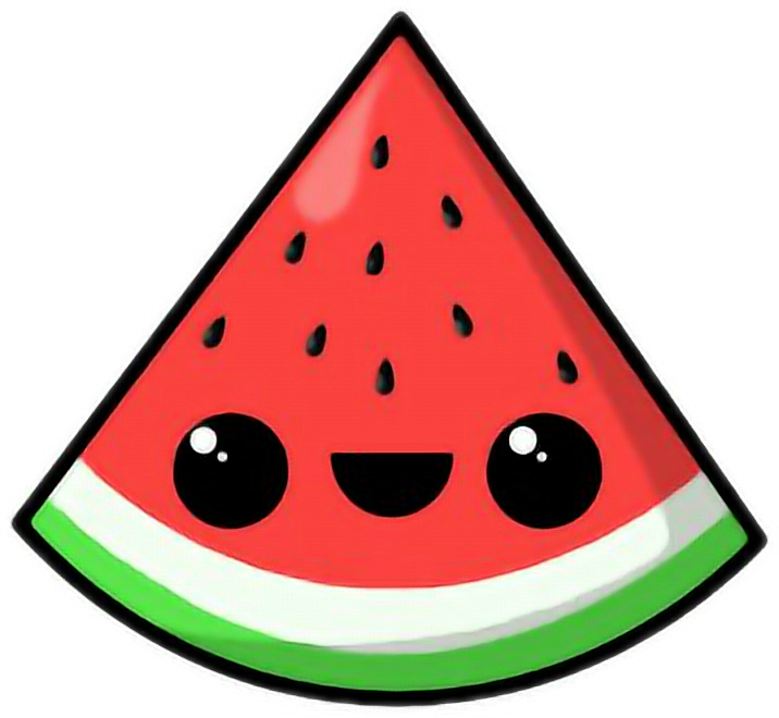 Cute Watermelon Clipart - Png Download - Full Size Clipart (#2111719 ...