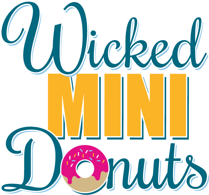 Wicked Mini Donuts Logo 250 - Mini Donut Png Clipart - Full Size ...