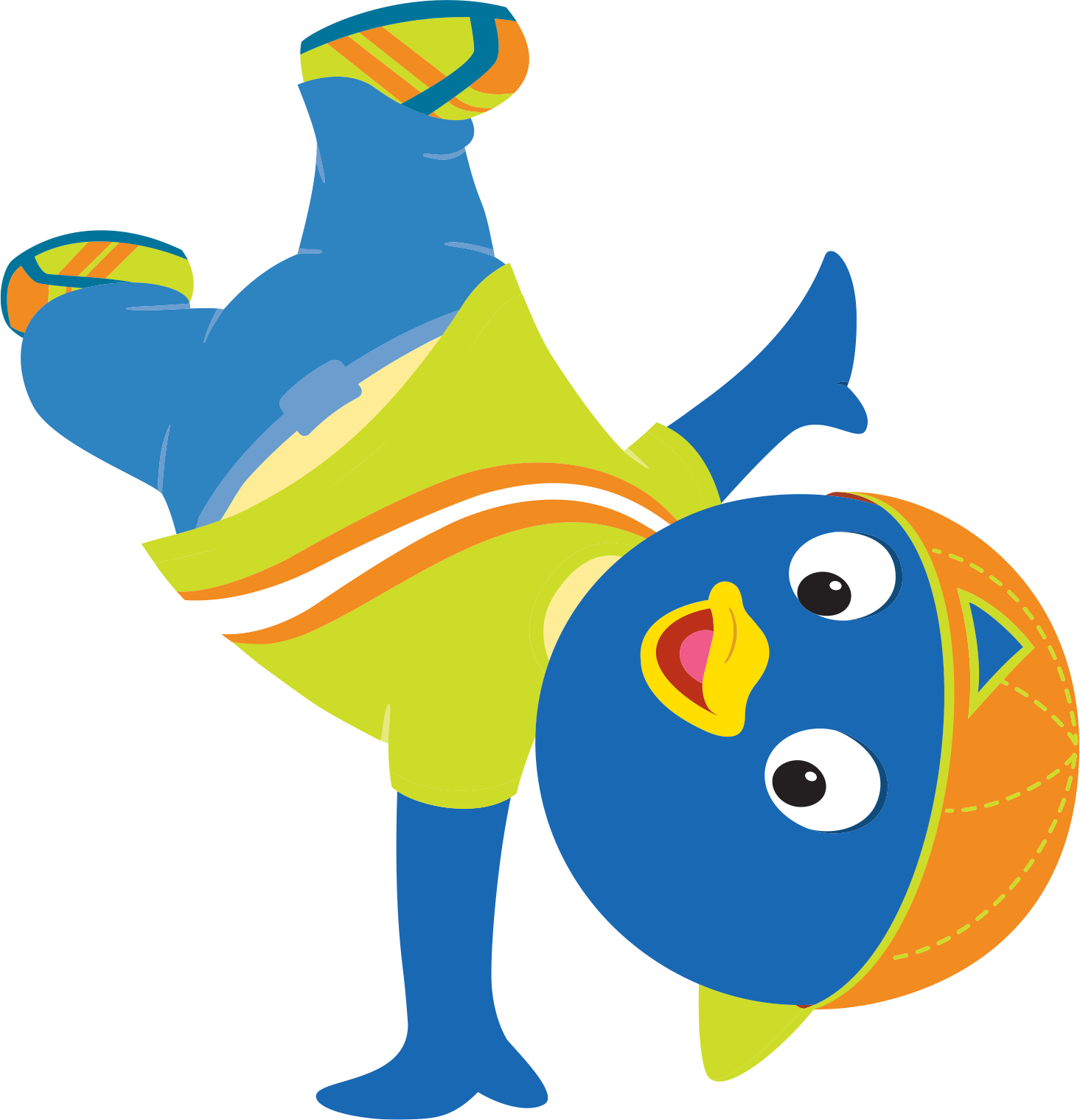 Moves Clipart Music - Backyardigans Move To The Music Tyrone - Png ...