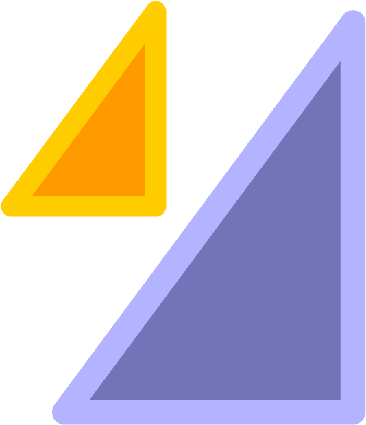 Similar Figures - Triangle Clipart - Full Size Clipart (#2124006 ...