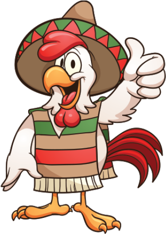 Mexican Clipart Rooster - Sticker Kitchen Fresh Food Drink Store ...