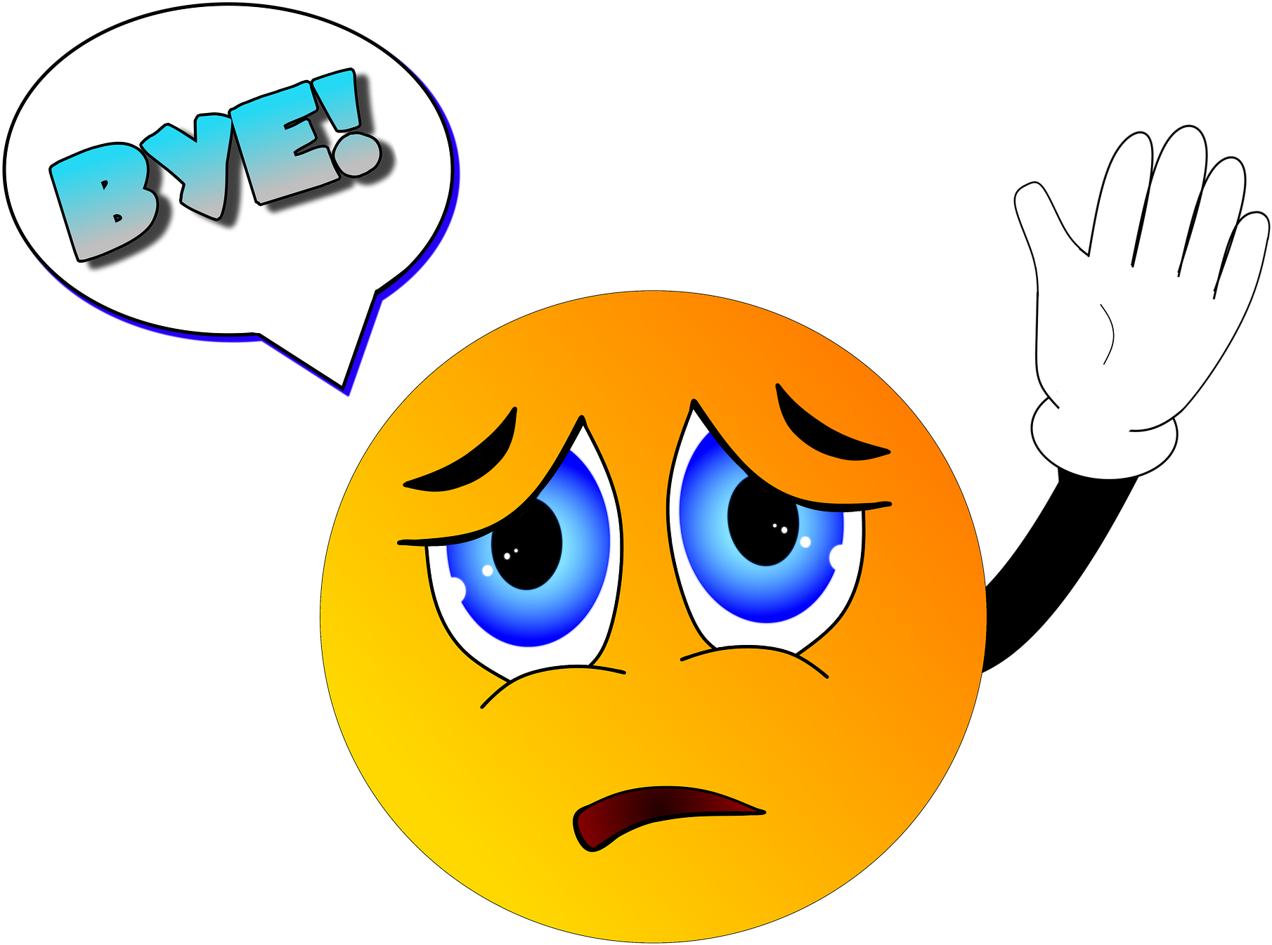 Smiley Emoticon Computer Icons Thumb Signal Clip Art Goodbye Png ...