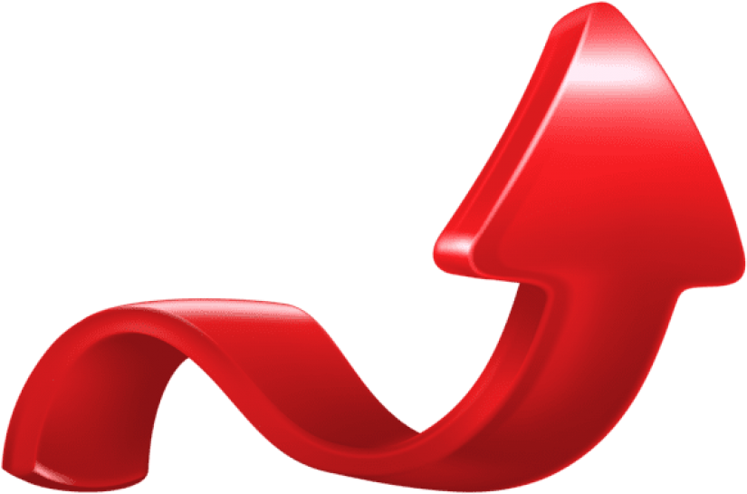 Download Download Increase Arrow Red Clipart Png Photo - Increase Arrow ...
