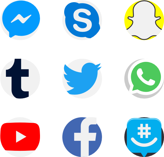 Social Media Clipart - Full Size Clipart (#2134071) - PinClipart