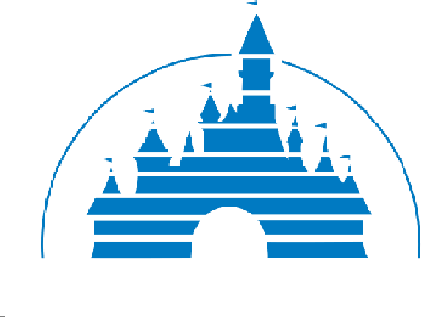 Blue Castle Castle - Disney Castle Logo Silhouette Clipart - Full Size ...