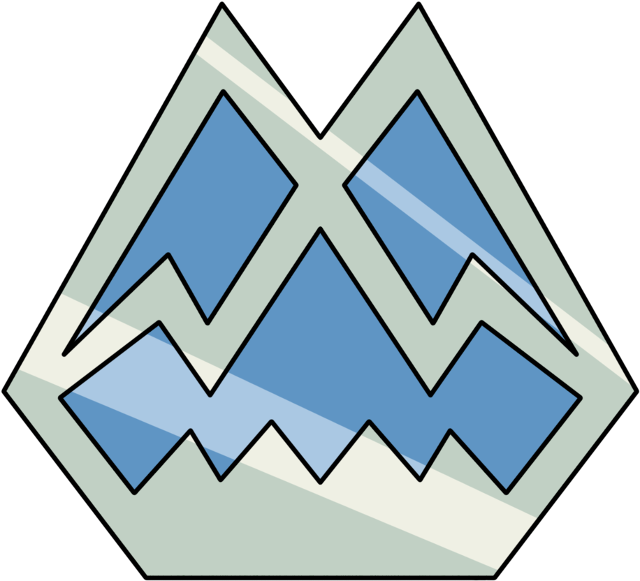 Pokemonbadge Icicle Badge Freetoedit Clipart - Full Size Clipart ...