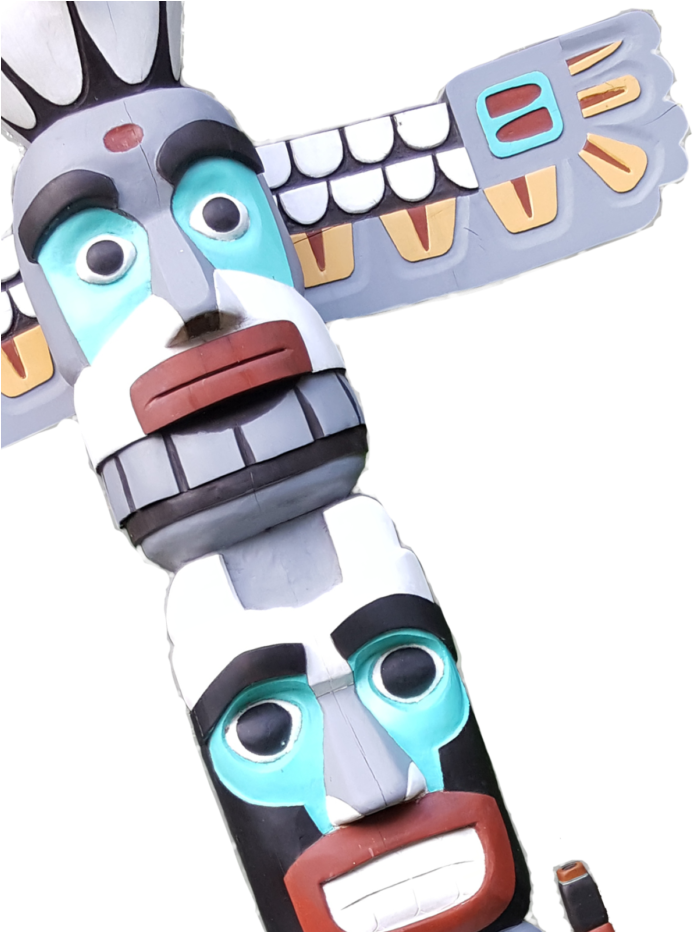 Totem - Cartoon Clipart - Full Size Clipart (#2143442) - PinClipart