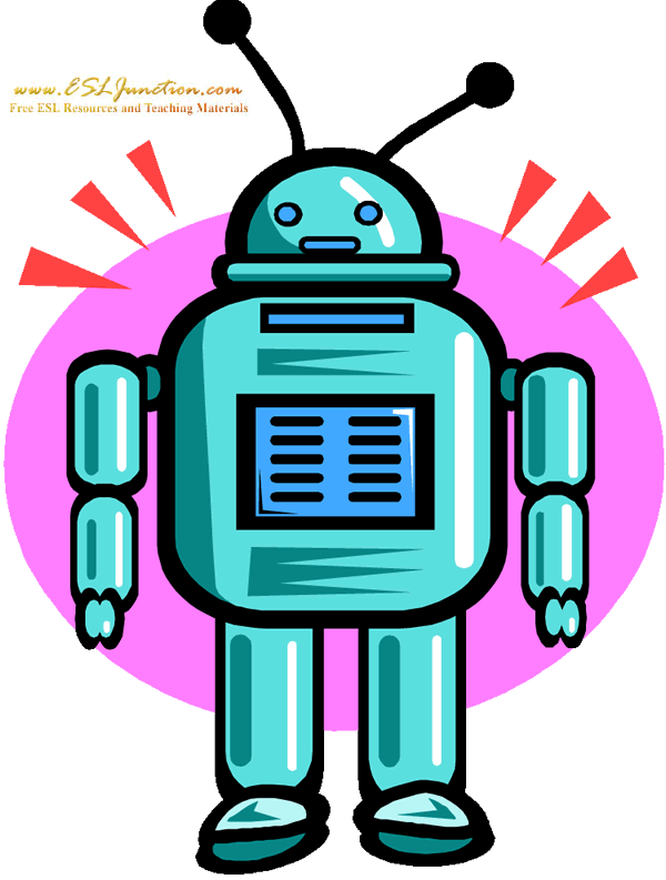 Robot - Toy Robot Flashcard Clipart - Full Size Clipart (#2144320 ...