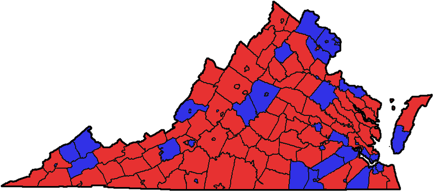 Virginia Voting Map 2018 Clipart - Full Size Clipart (#2150457 ...