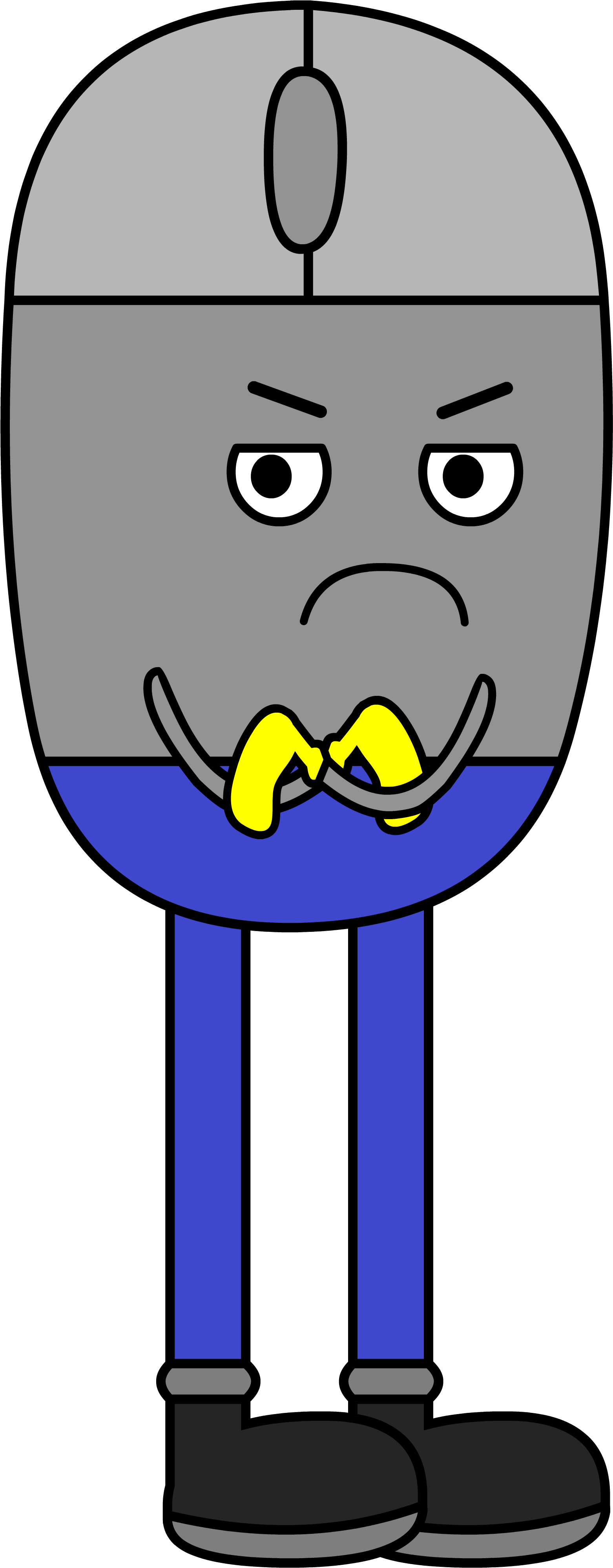 The Grumpy Face - Drawing Clipart - Full Size Clipart (#2161454 ...