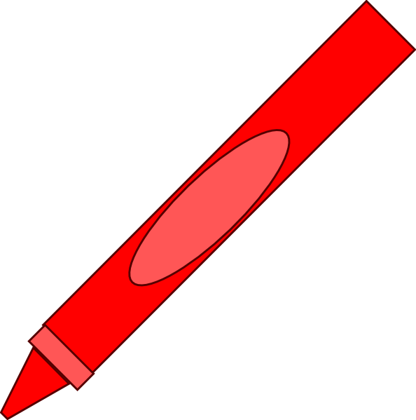 Red Crayon Clipart - Full Size Clipart (#2164187) - PinClipart