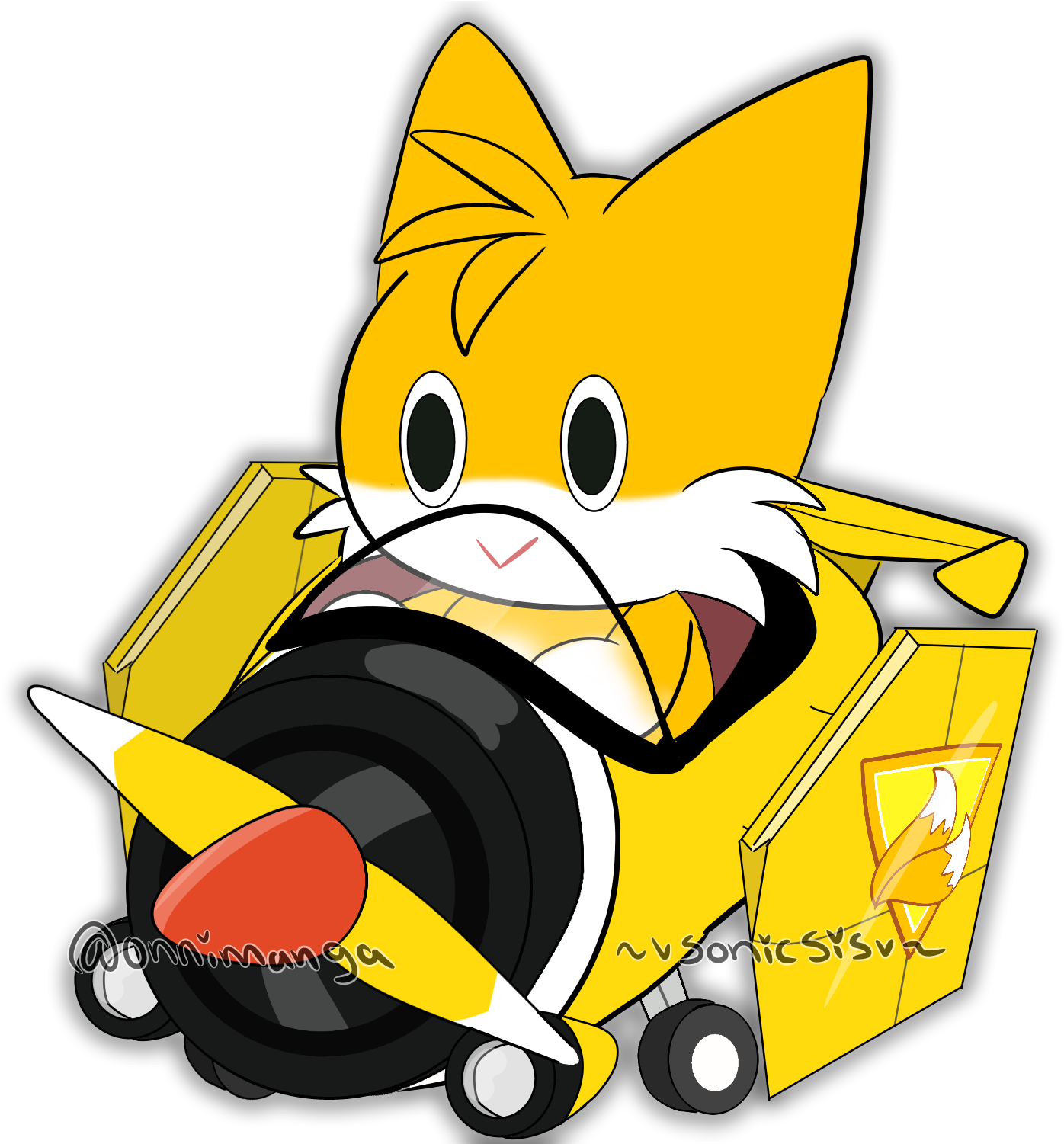 Tails Chao Clipart - Full Size Clipart (#2165634) - PinClipart