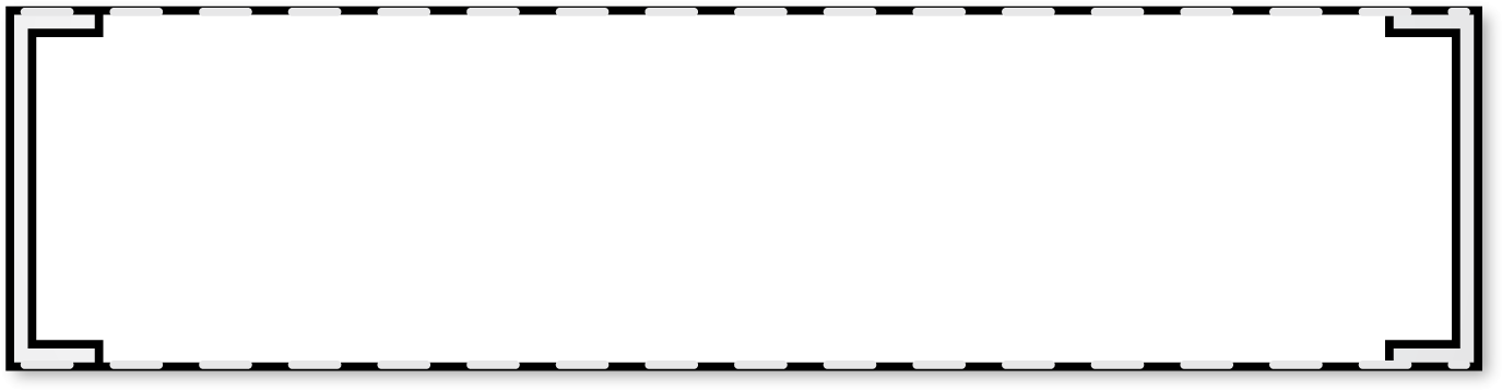 4" X 1" Double Notched Direct Thermal Labels For Pharmnet - Monochrome ...