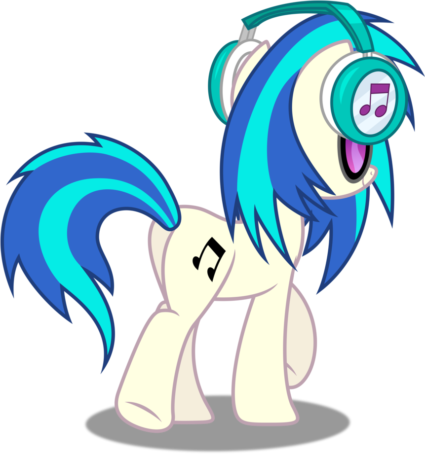 Vinyl Walking Walkingaway Mlp Vinylscratch Djpon3 Freet Clipart - Full ...