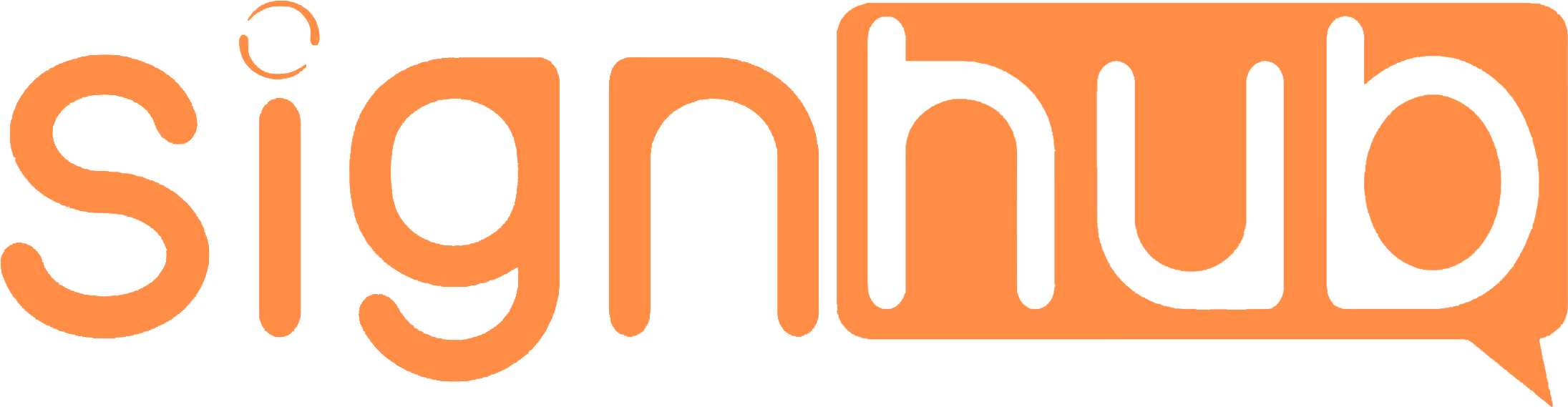 Signhub Logo Signhub Logo - Logo Clipart - Full Size Clipart (#2172377 ...