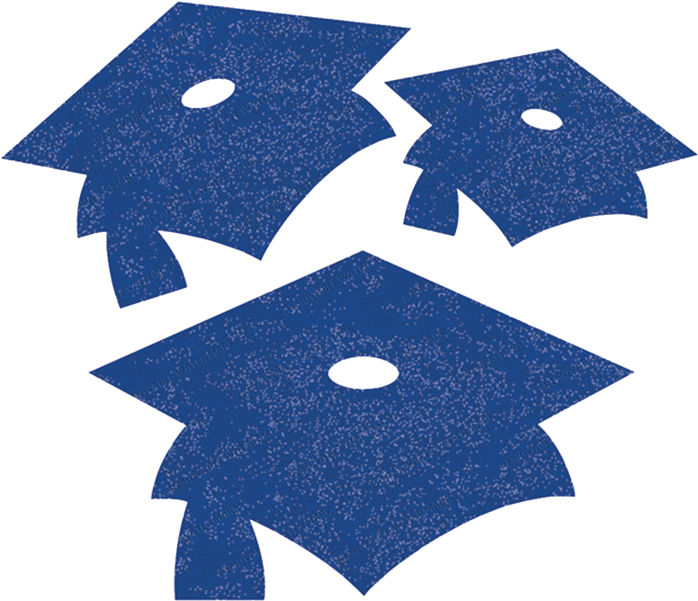 Download Creative Converting 12 Count Glitter Graduation Cap Clipart ...